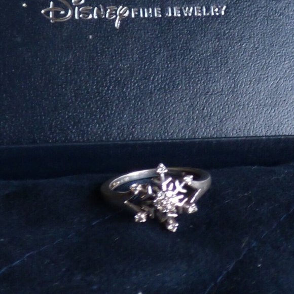 Disney | Jewelry | 6ctw Enchanted Disney Diamond Elsa Frozen Snowflake ...